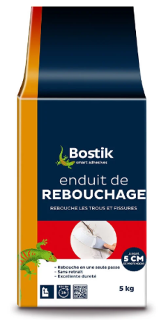 Enduit de rebouchage poudre - Quincaillerie Gervais, réseau MASTERPRO