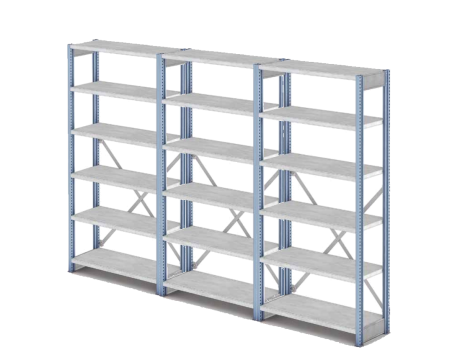 Rayonnage d'atelier 3 mètres M3 - Quincaillerie Gervais, réseau MASTERPRO