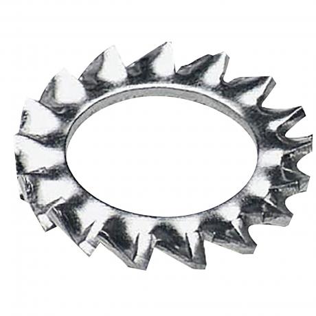 Rondelle éventail zingué blanc - Quincaillerie Gervais, réseau MASTERPRO