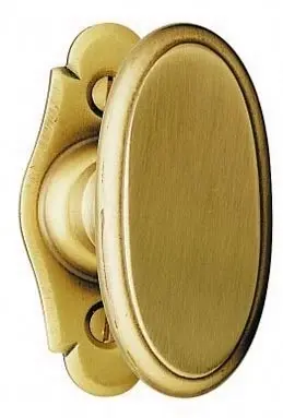 Bouton simple sur platine Corrèze - Quincaillerie Gervais, réseau MASTERPRO