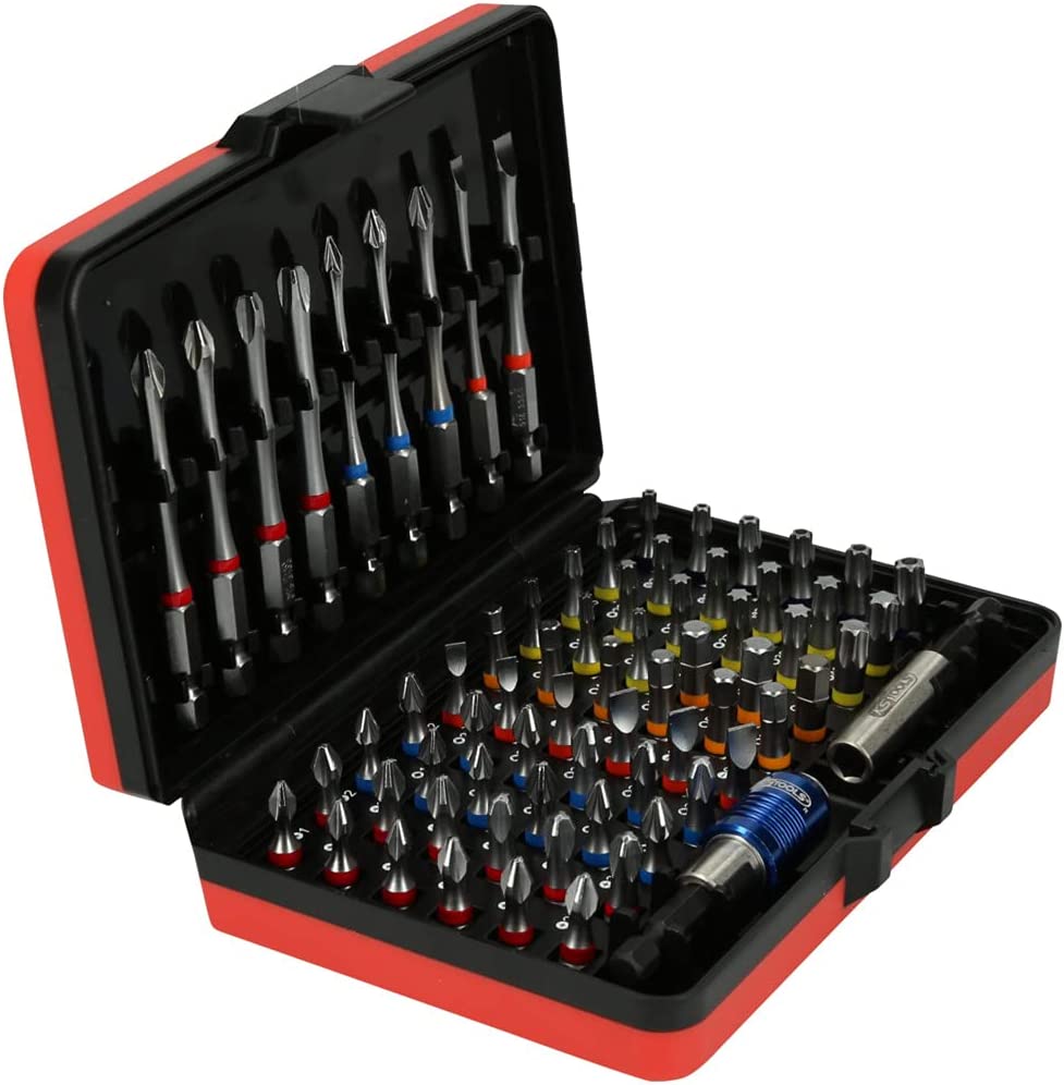 Coffret d'embouts de vissage à code couleur TORSIONpower® 1/4'', 71 pièces - Quincaillerie ...