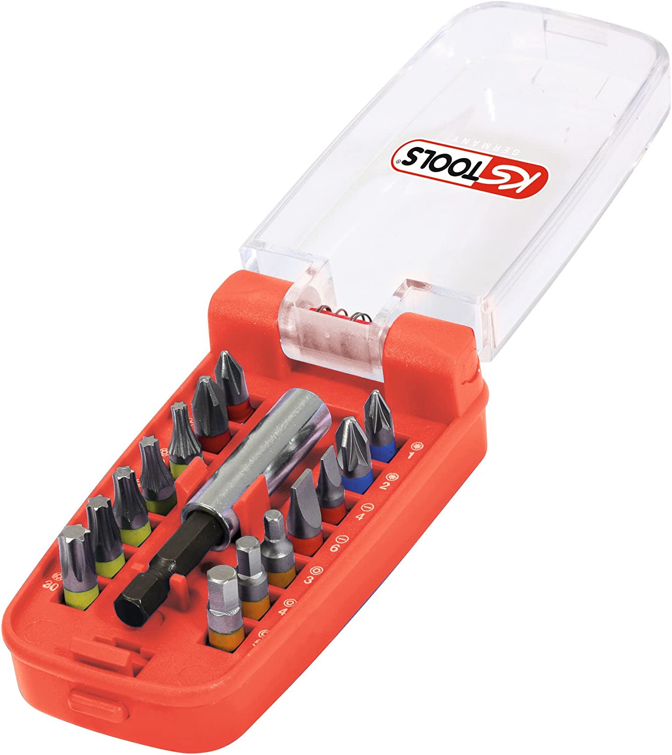 Jeu d'embouts de vissage à code couleur TORSIONpower® 1/4'', 15 pièces - Quincaillerie Gervais ...