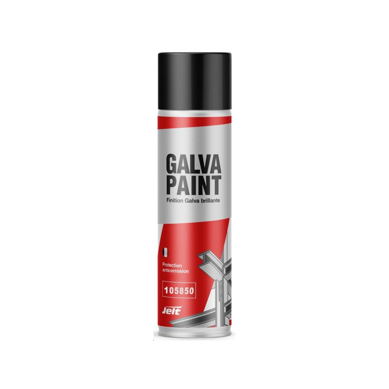 Aérosol Galva Paint brillant - 500 ml - 105850 - Quincaillerie Gervais, réseau MASTERPRO